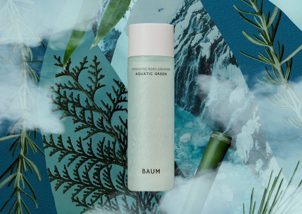 BAUM REFRESHING BODY COLOGNE AQUATIC GREEN｜MIND｜PRODUCTS｜BAUM（バウム）